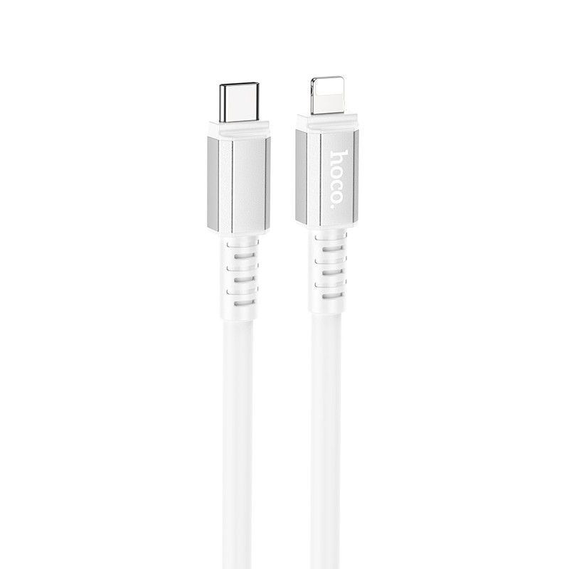 Καλώδιο Σύνδεσης Hoco X85 Strength USB-C σε Lightning PD20W Λευκό 1m ...