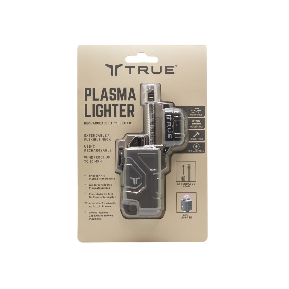 True Plasma Lighter True Utility TRU-ACC-1001-G Επαναφορτιζόμενος ...