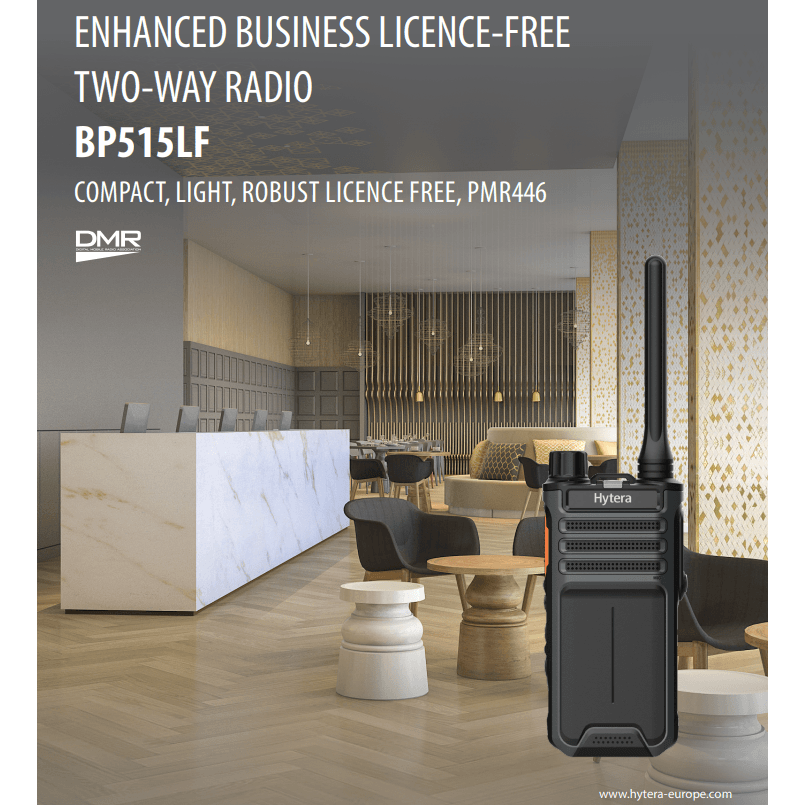 Hytera BP515LF UHF Ψηφιακός & Αναλογικός Πομποδέκτης UHF με 256 κανάλια